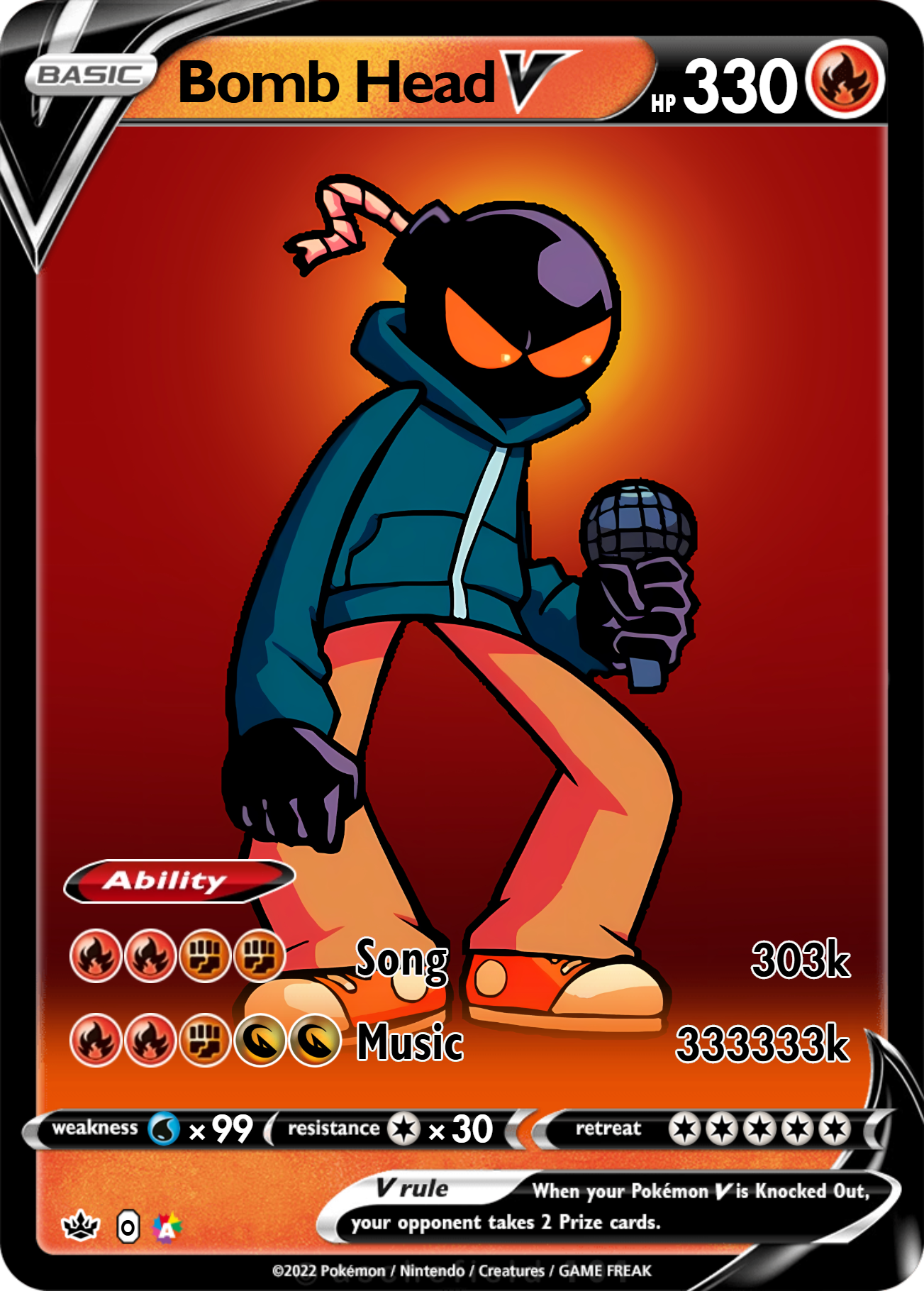 Bomb Head - OliverRhys | Pokécardmaker.net