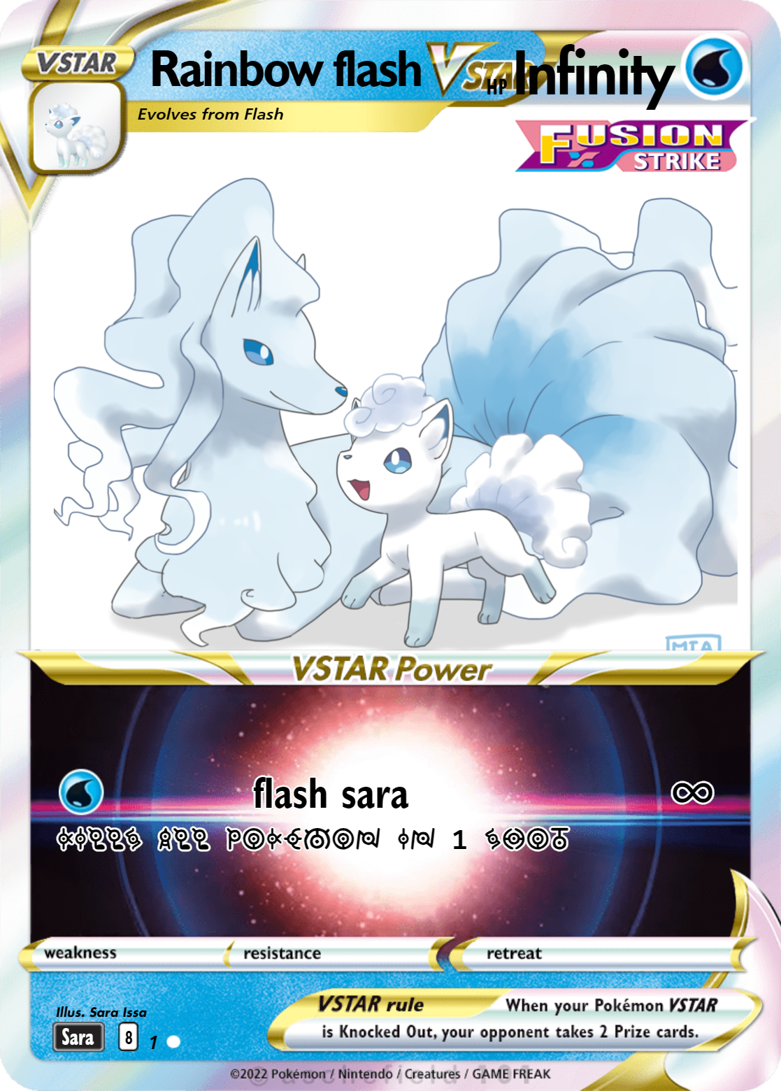 Rainbow flash - Omar_Issa8 | Pokécardmaker.net