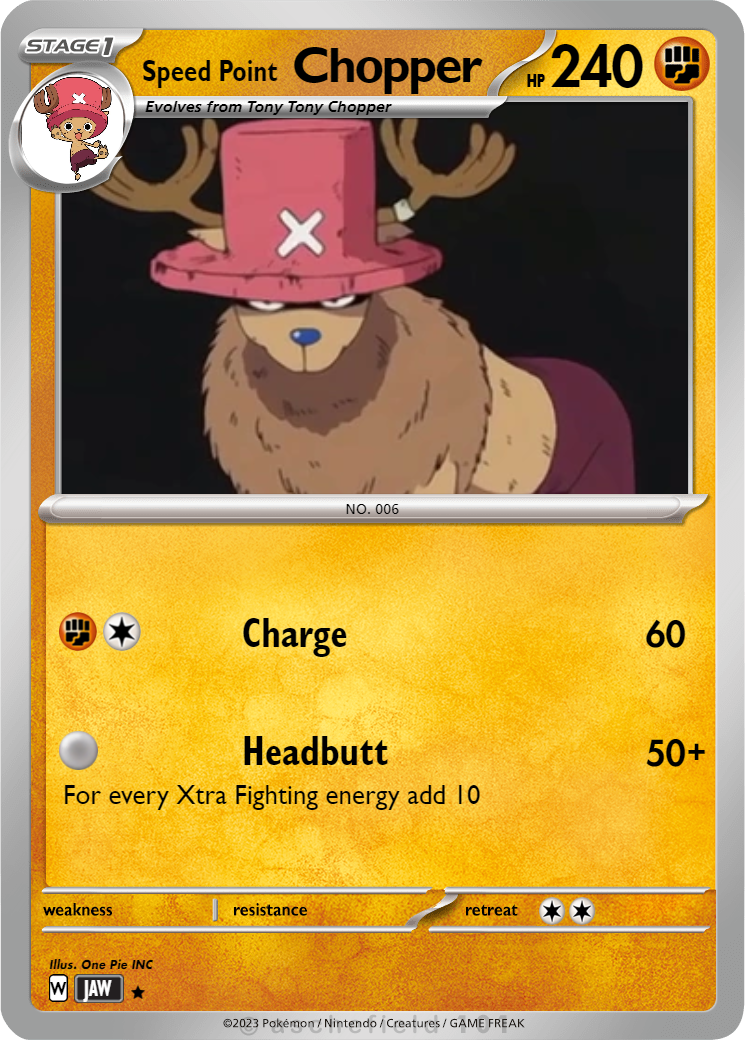 Chopper - OnePieMaker56 | Pokécardmaker.net
