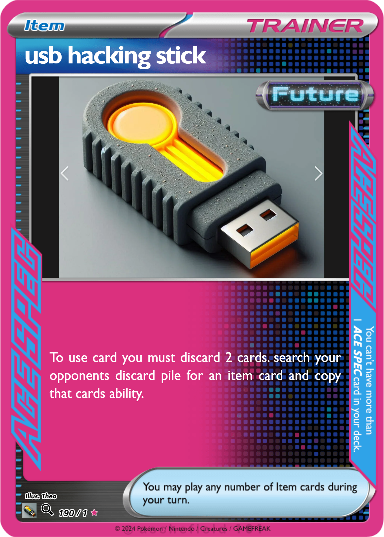 usb hacking stick - OrangeNarwhal378 | Pokécardmaker.net