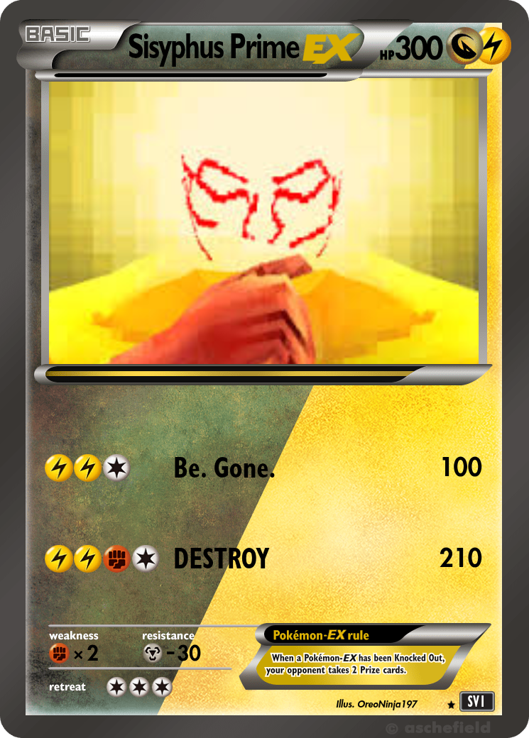 Sisyphus Prime - OreoNinja197 | Pokécardmaker.net
