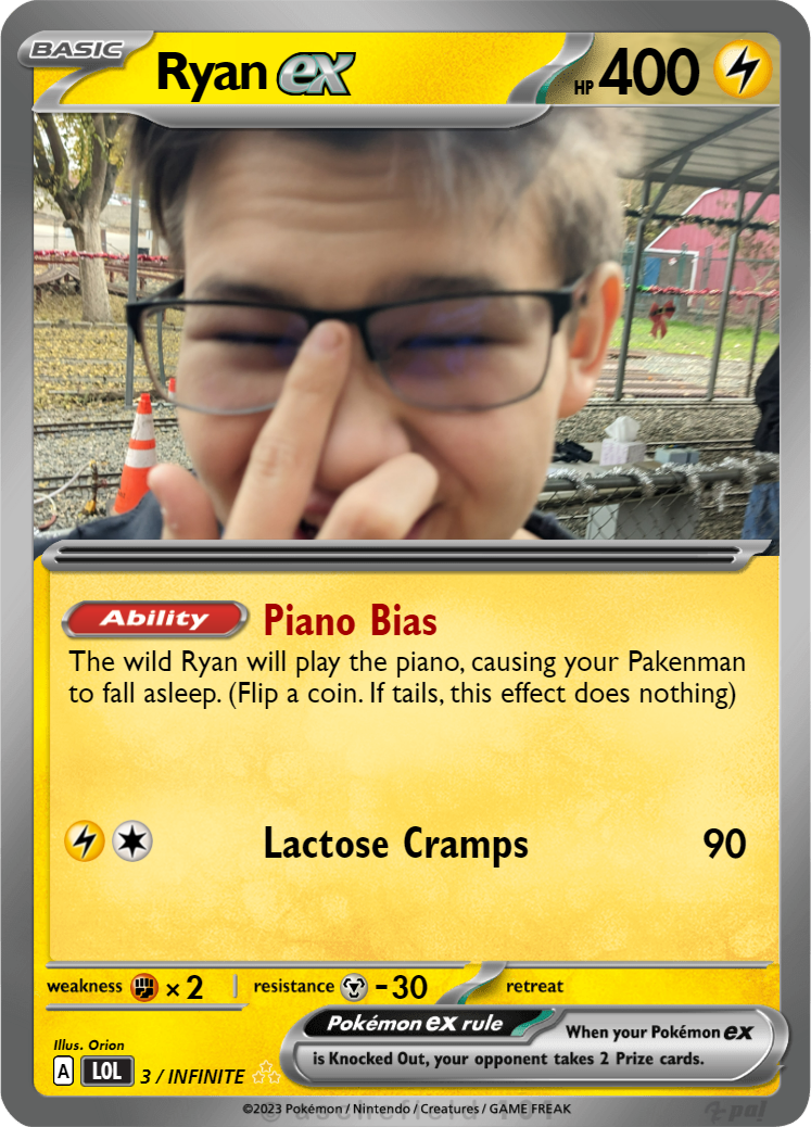 Ryan - OreosNonsense | Pokécardmaker.net