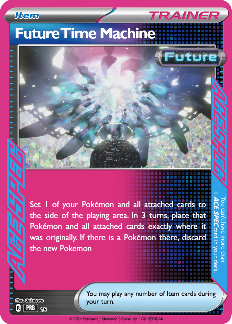 Future Time Machine - PBPokemon21 | Pokécardmaker.net