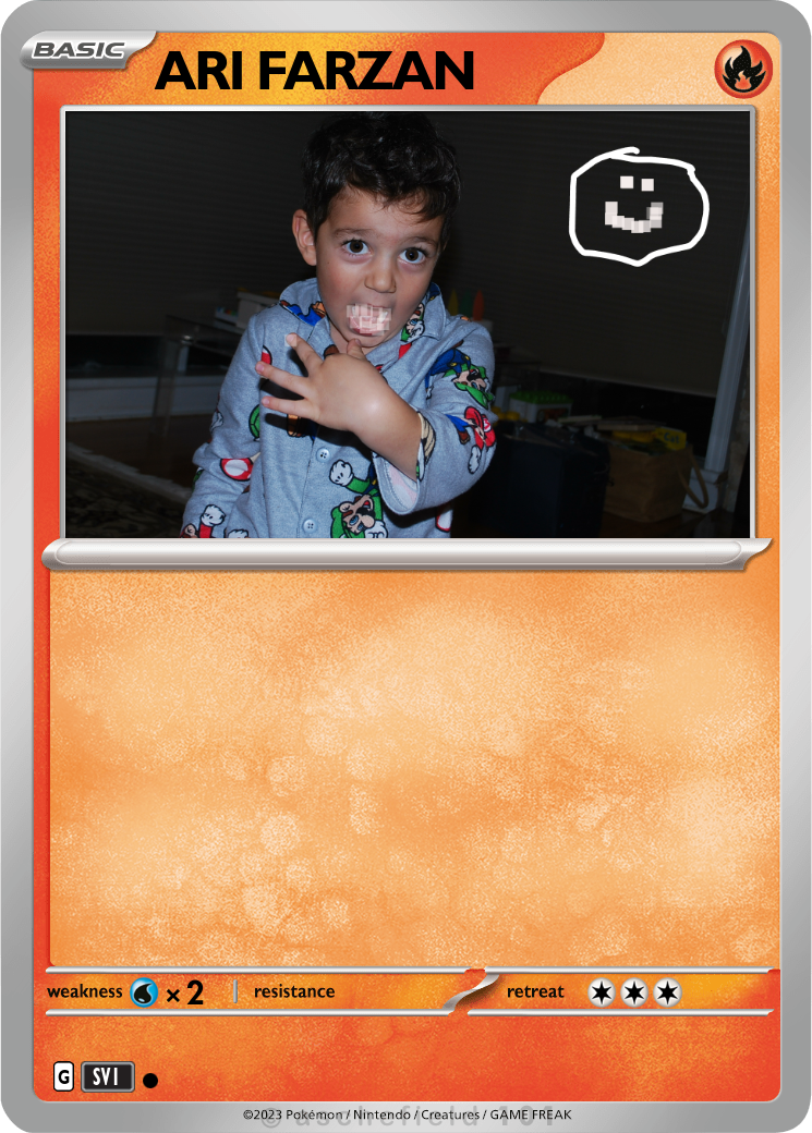 ARI FARZAN - POOP_MAN | Pokécardmaker.net