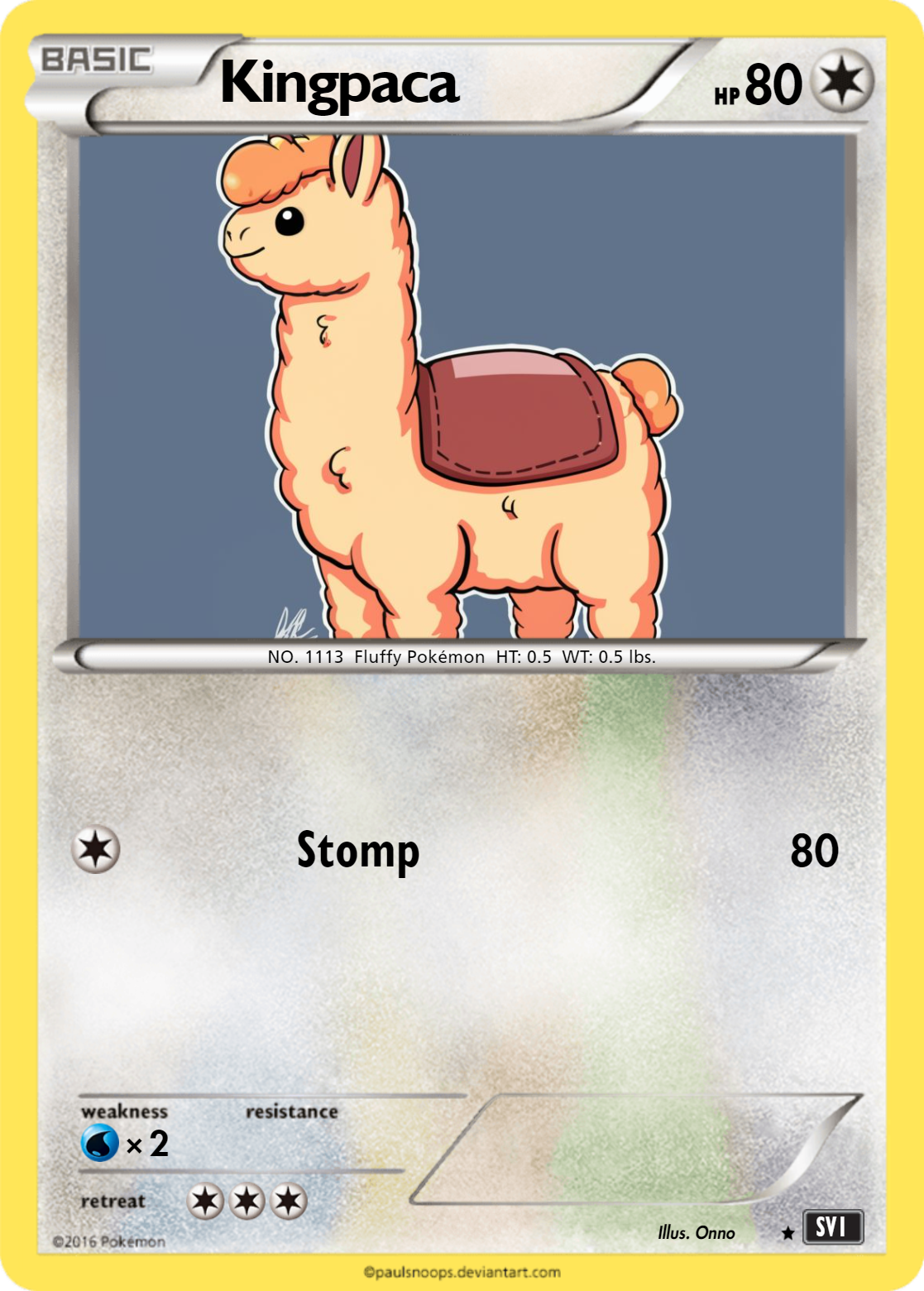 Kingpaca - Palworldplayer | Pokécardmaker.net