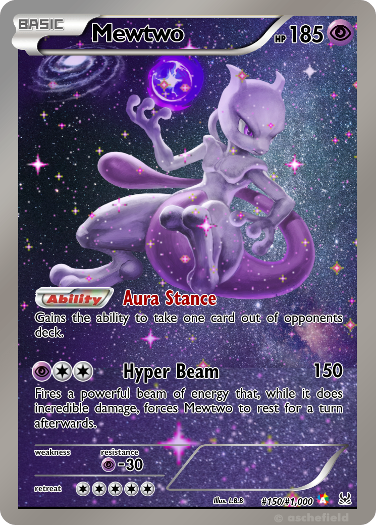 Mewtwo - Pancakes_And_Cats | Pokécardmaker.net