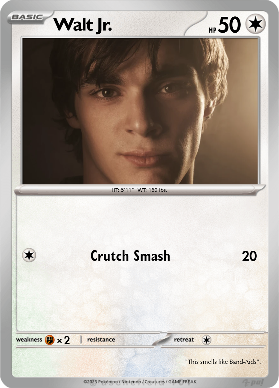 Walt Jr. - Pappy_23 | Pokécardmaker.net