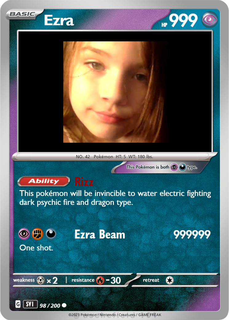 Ezra - PaxelMakesPokemon | Pokécardmaker.net
