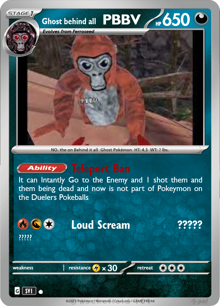 PBBV - Pbbvs13 | Pokécardmaker.net