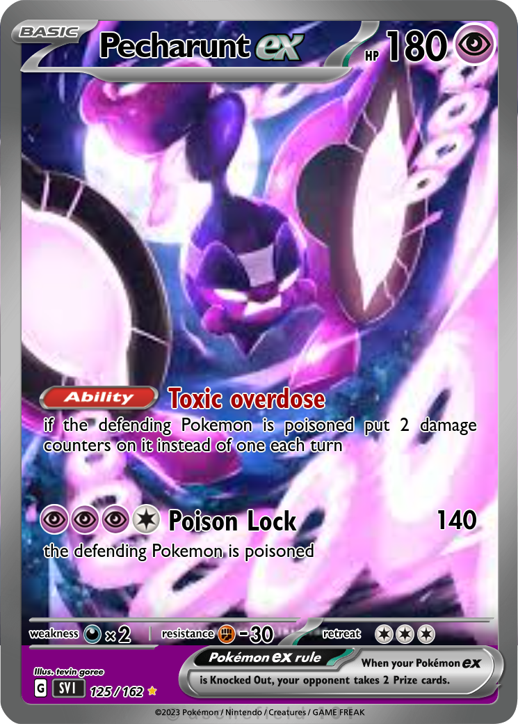 Pecharunt - PeachyKeen13 | Pokécardmaker.net