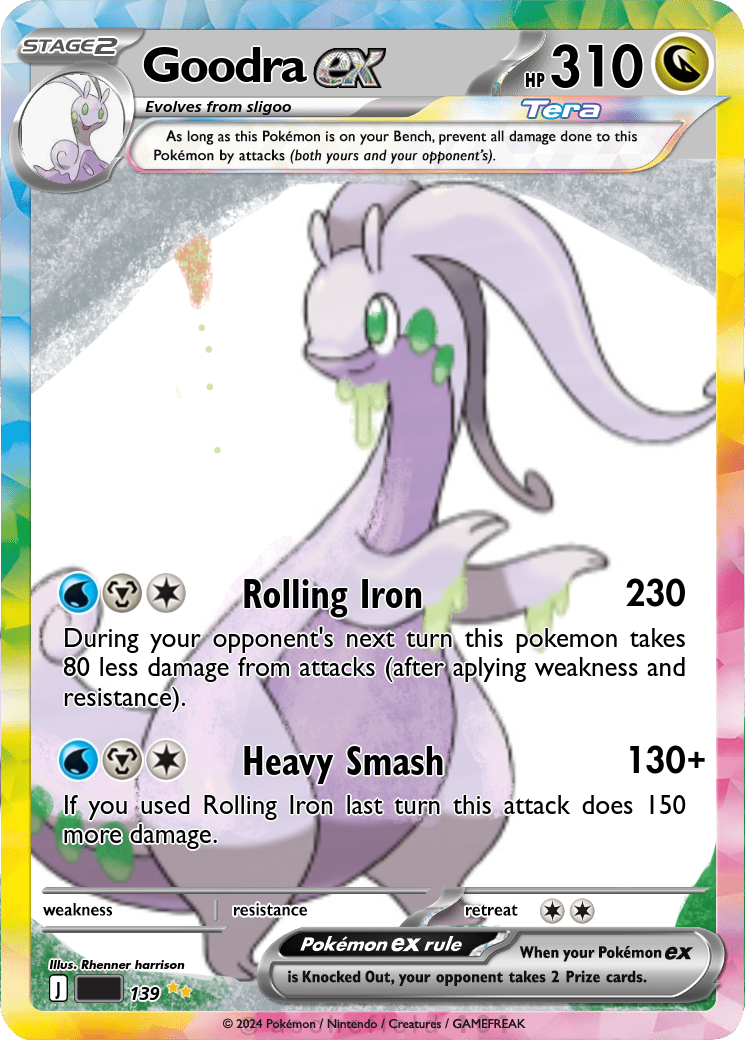 Goodra - Peachypeaches | Pokécardmaker.net