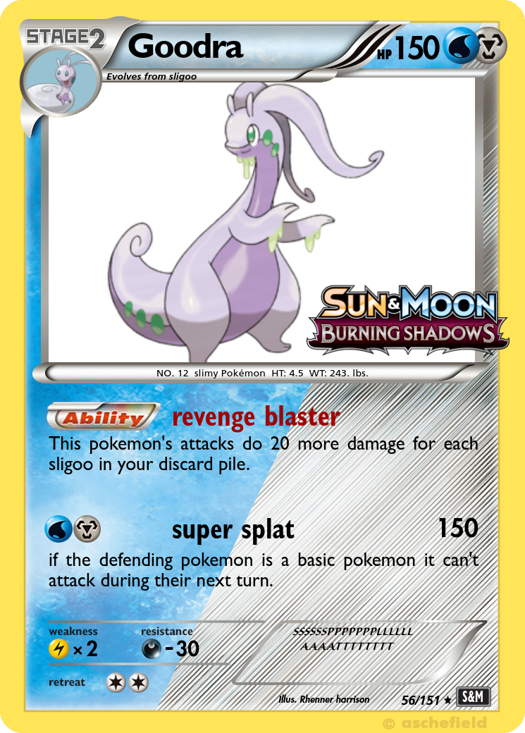 Goodra - Peachypeaches | Pokécardmaker.net