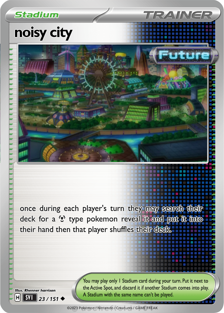 noisy city - Peachypeaches | Pokécardmaker.net