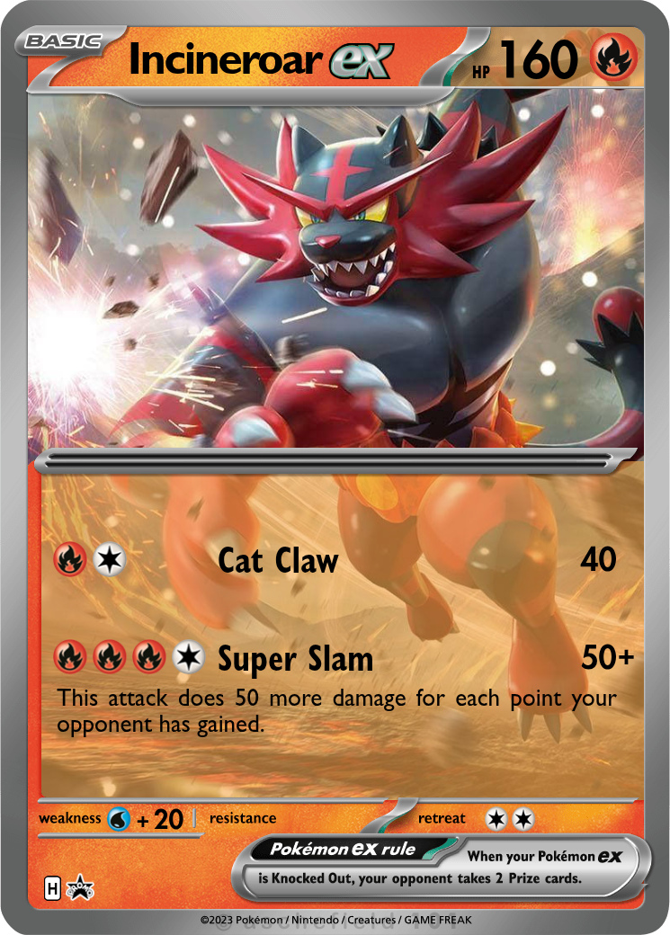 Incineroar - Pebble13 | Pokécardmaker.net