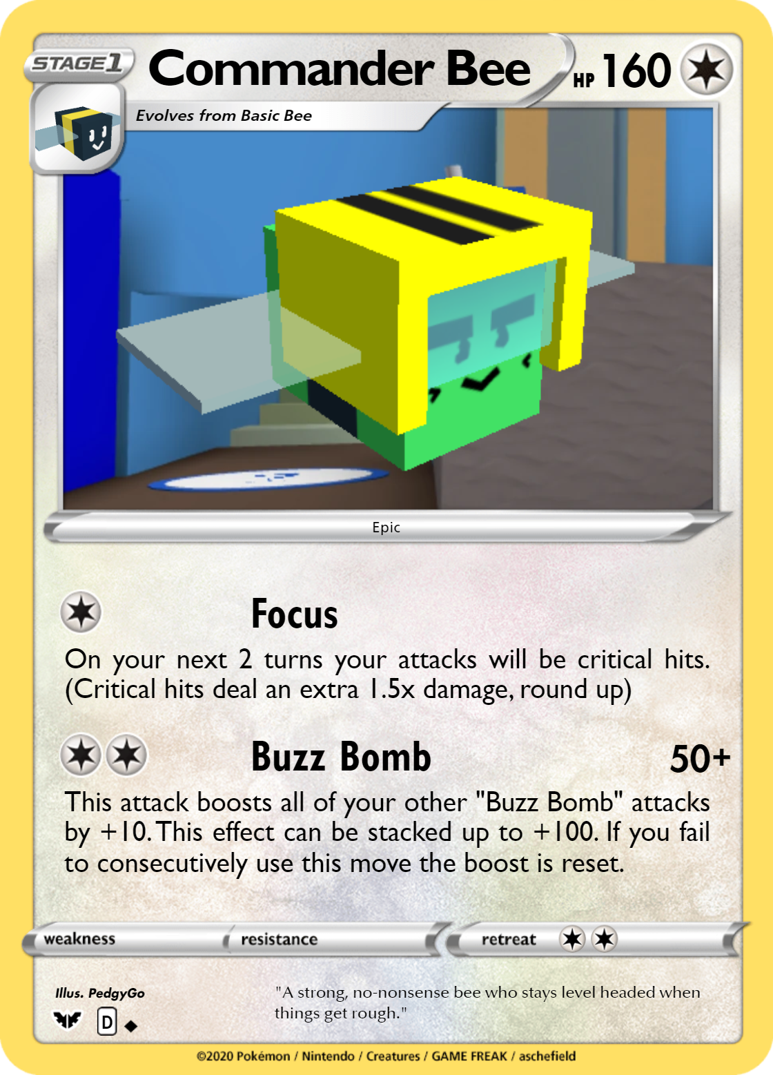 Commander Bee - Pedgy_Go | Pokécardmaker.net