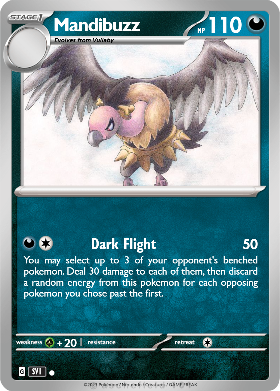 Mandibuzz - PeopleMeme | Pokécardmaker.net