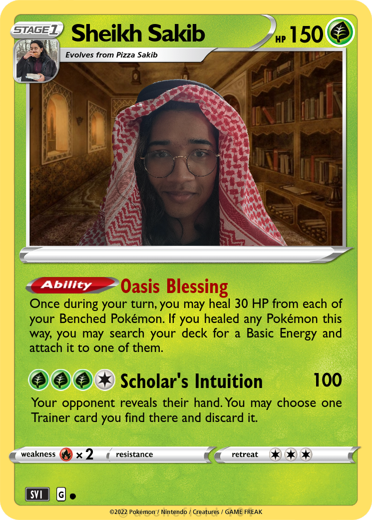 Sheikh Sakib - PiceaGlauca | Pokécardmaker.net
