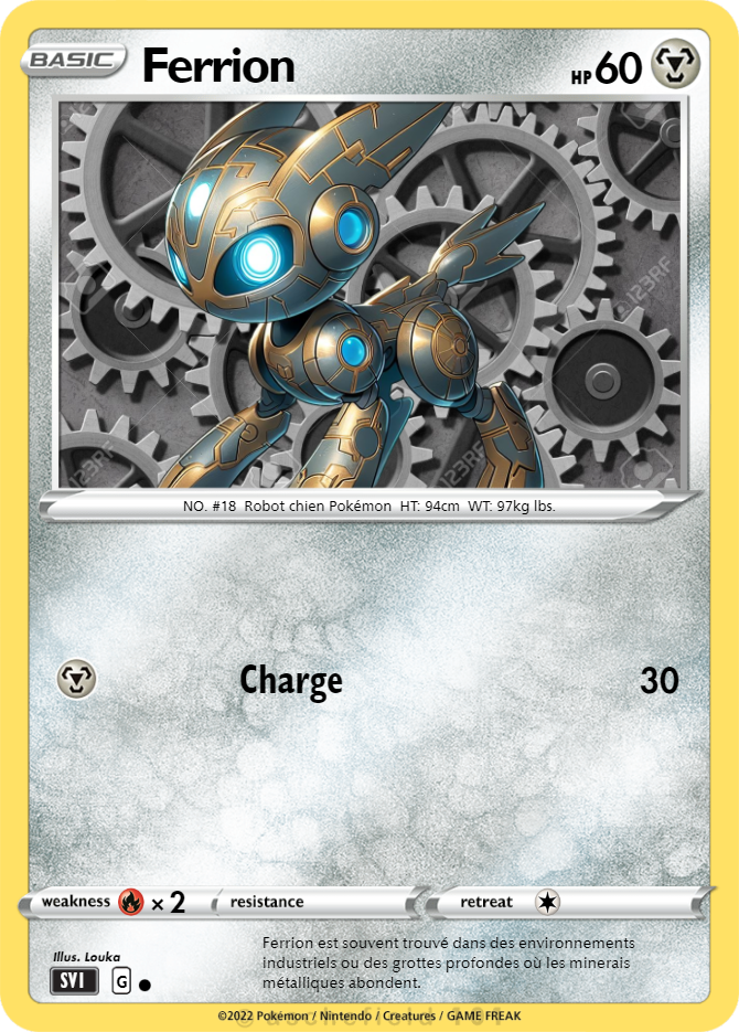 Ferrion - PikaBot | Pokécardmaker.net