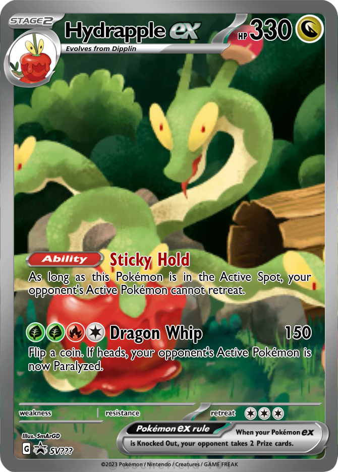 Hydrapple - PikaLover0000001 | Pokécardmaker.net