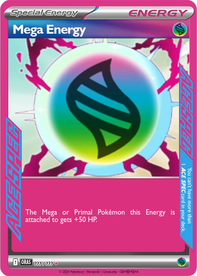 Mega Energy - PikaLover0000001 | Pokécardmaker.net