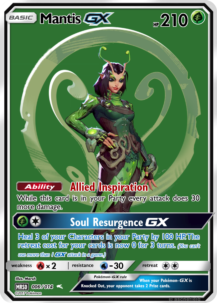 Mantis - PikaconYT | Pokécardmaker.net