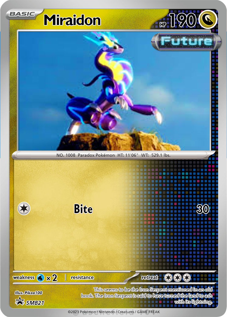 Miraidon - Pikea100 | Pokécardmaker.net