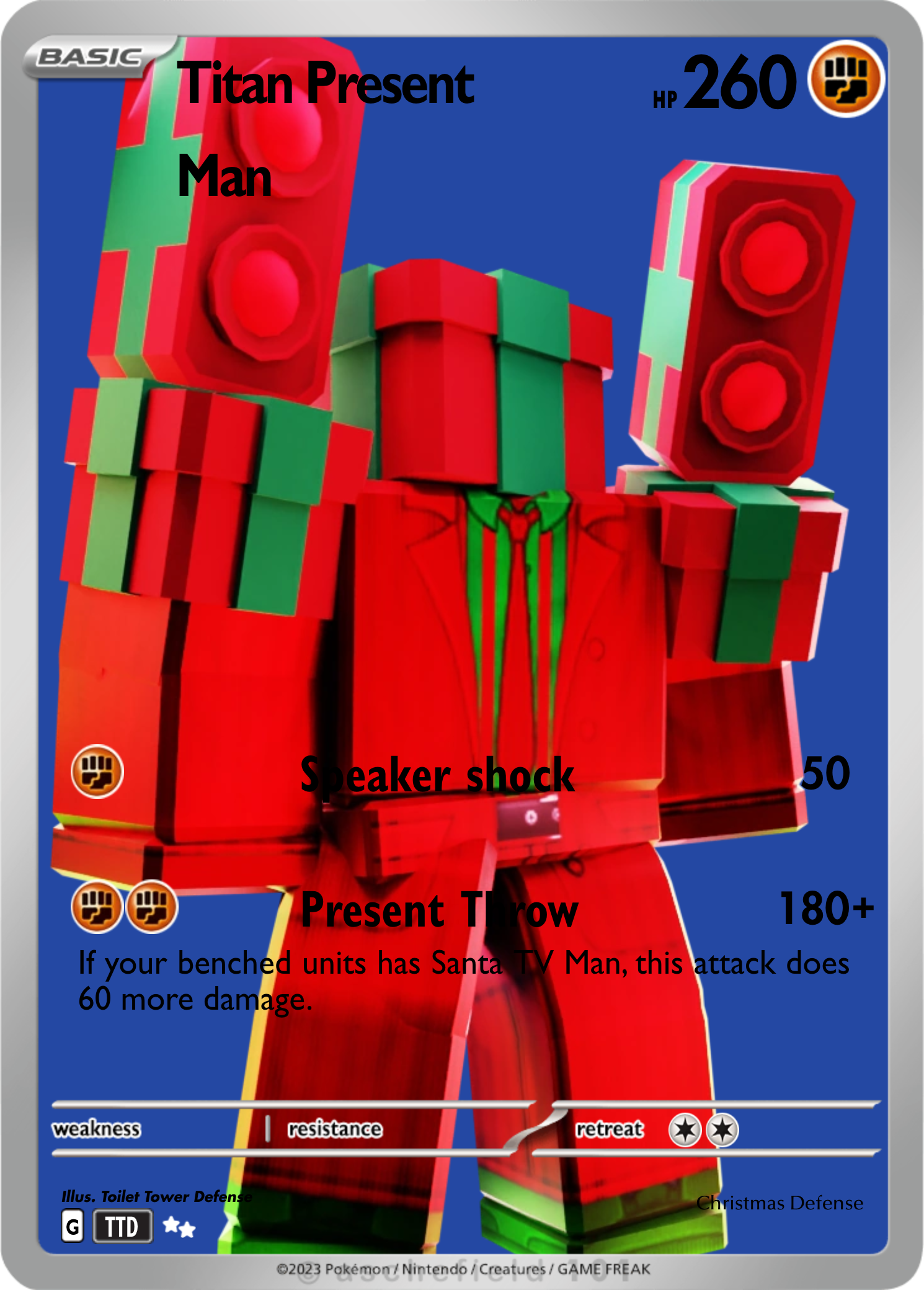 Titan Present Man - PingAung | Pokécardmaker.net