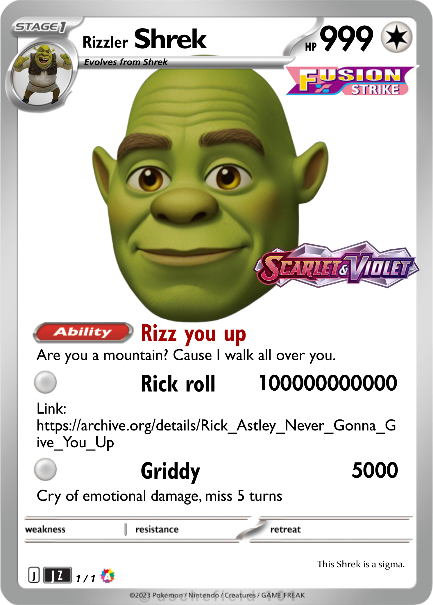 Shrek - Pinkunicorns | Pokécardmaker.net