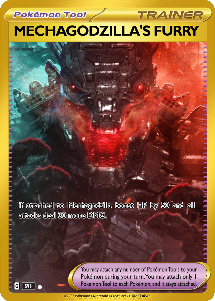 MECHAGODZILLA'S FURRY - Pixal | Pokécardmaker.net