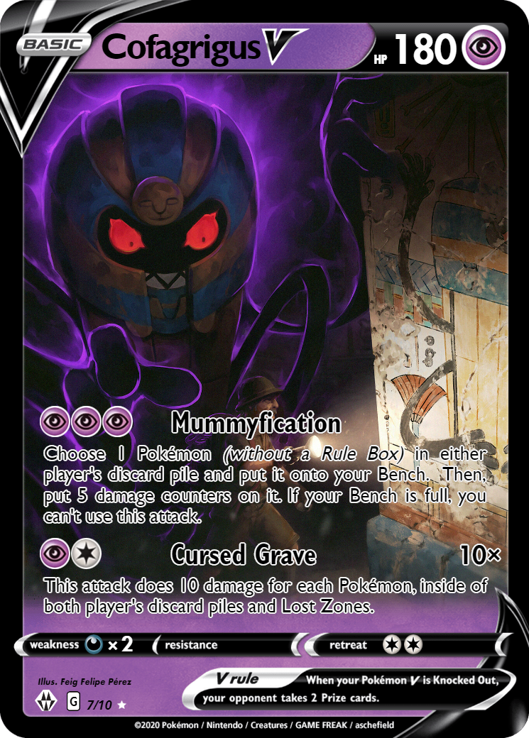 Cofagrigus - PizzaLord13 | Pokécardmaker.net