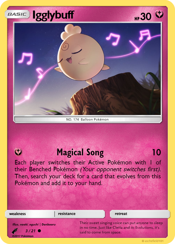 Igglybuff - PizzaLord13 | Pokécardmaker.net