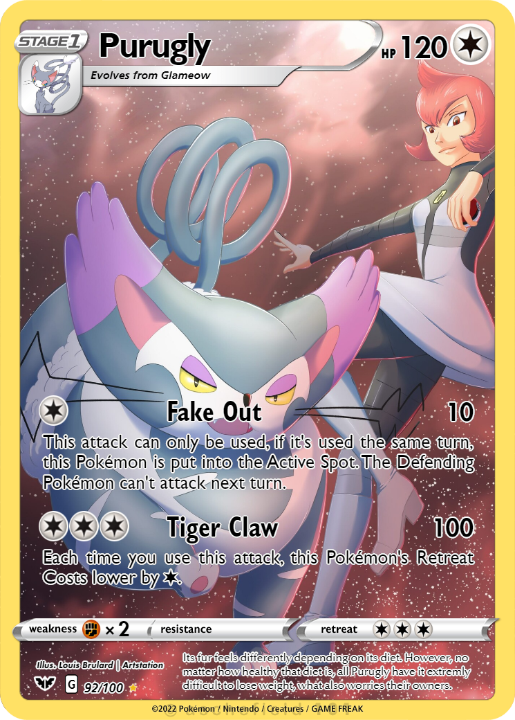 Purugly - PizzaLord13 | Pokécardmaker.net