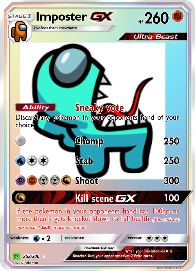 Imposter - PoKeMoNmAkEr | Pokécardmaker.net