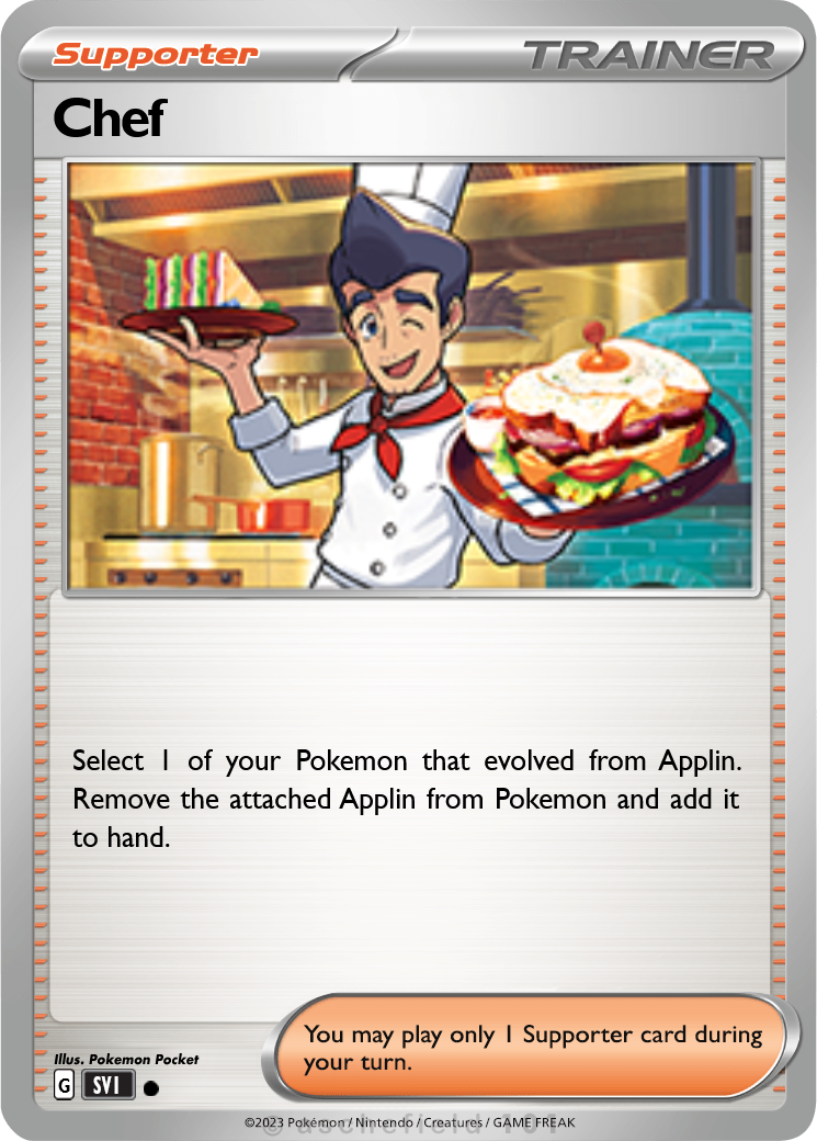 Chef - Pocket | Pokécardmaker.net
