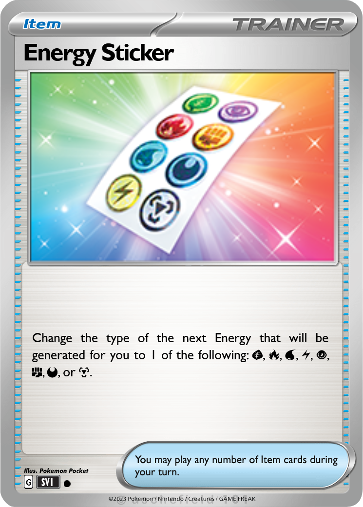 Energy Sticker - Pocket | Pokécardmaker.net