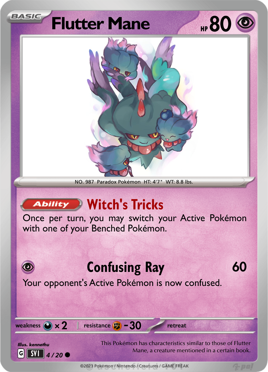 Flutter Mane - Pokard_Maker84 | Pokécardmaker.net