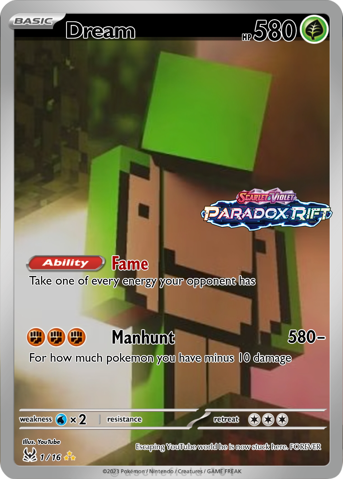 Dream - Pokdrawer | Pokécardmaker.net