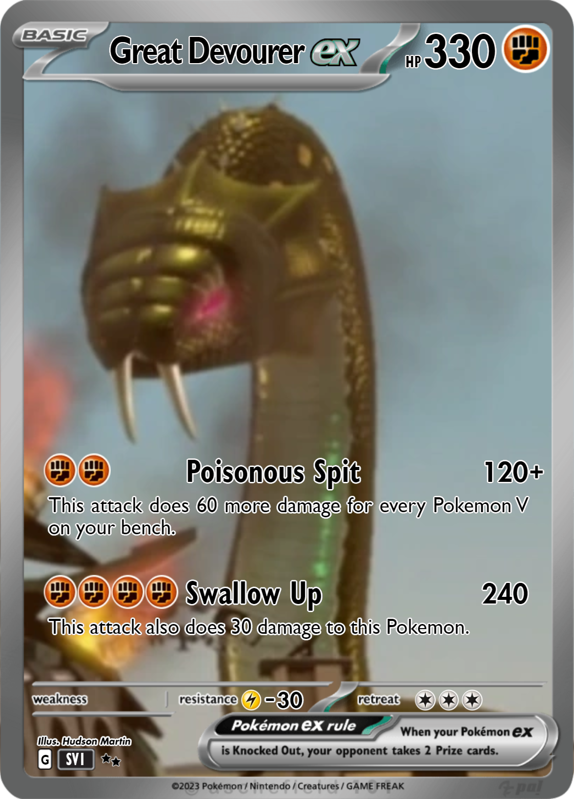 Great Devourer - Poke-Man | Pokécardmaker.net