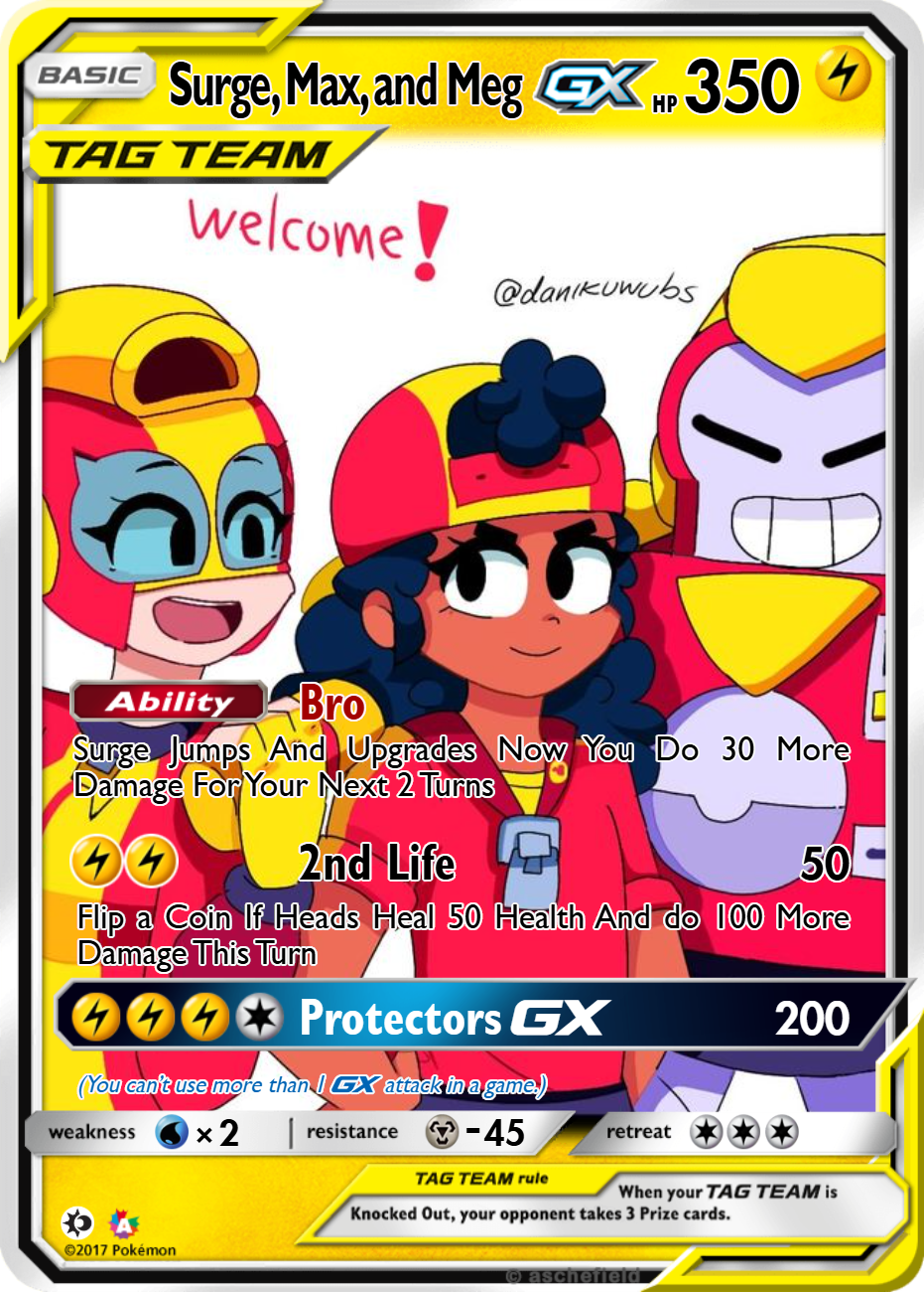 Surge, Max, and Meg - Poke8 | Pokécardmaker.net