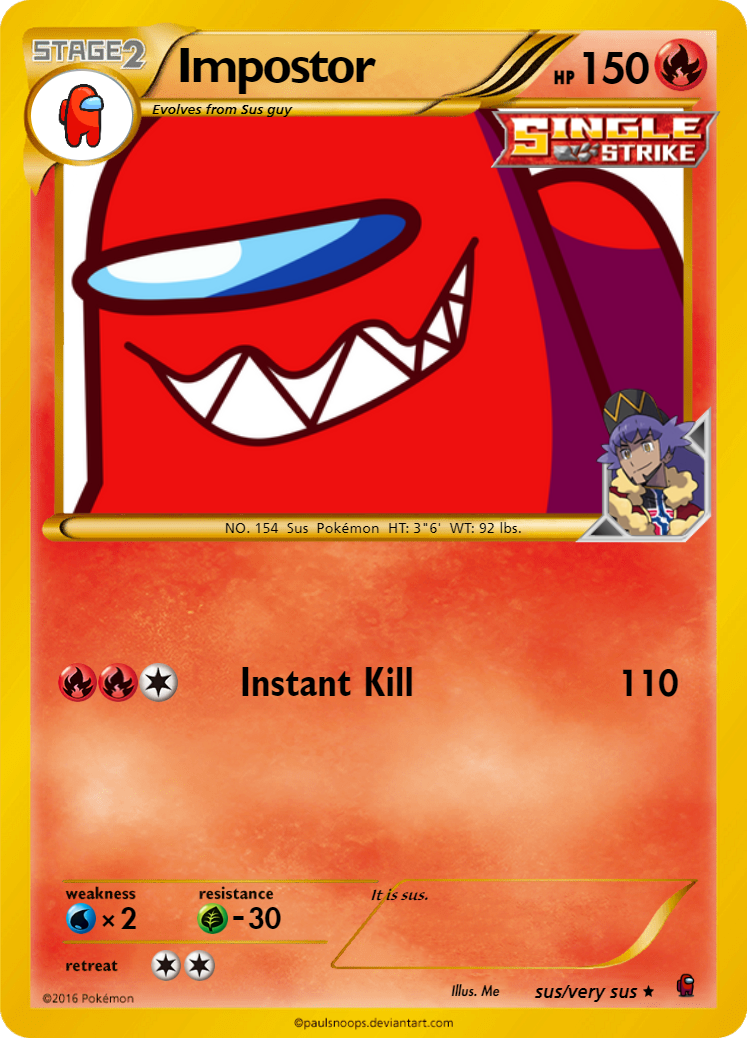 Impostor - PokeClub | Pokécardmaker.net