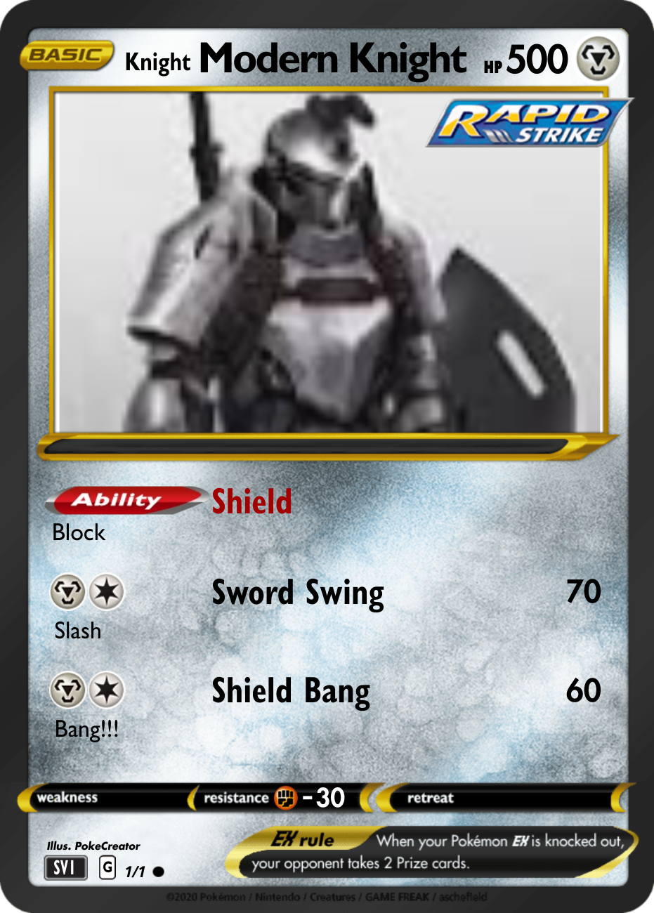 Modern Knight - PokeCreator_000 | Pokécardmaker.net