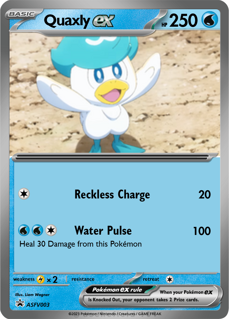 Quaxly - PokeLiam | Pokécardmaker.net