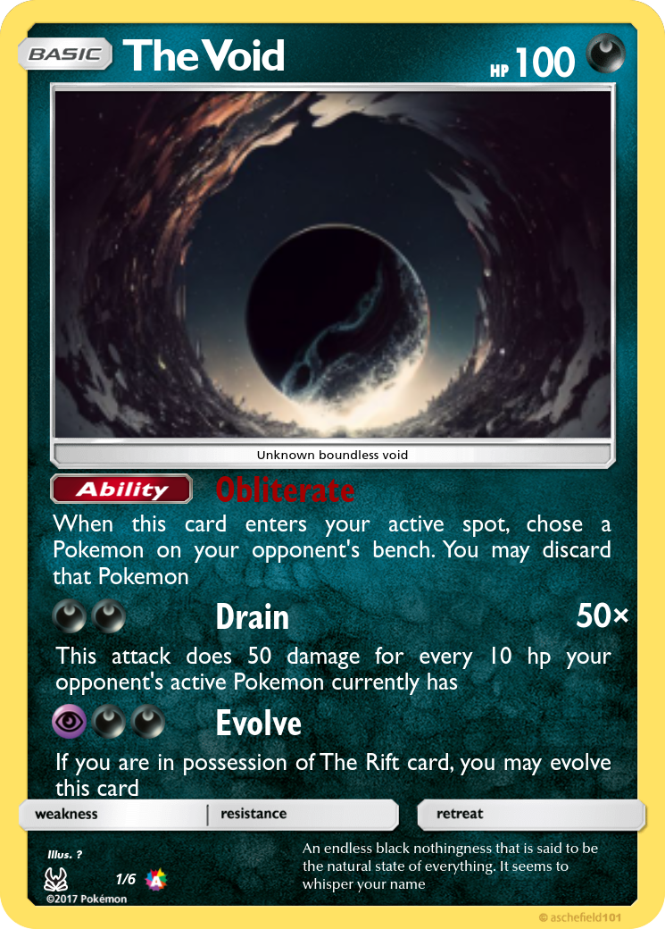 The Void - PokeMaker0 | Pokécardmaker.net