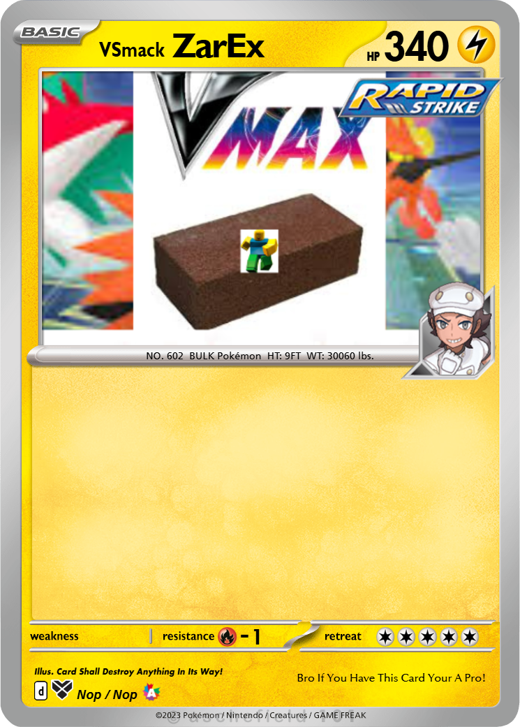 ZarEx - PokeMon-Epic | Pokécardmaker.net