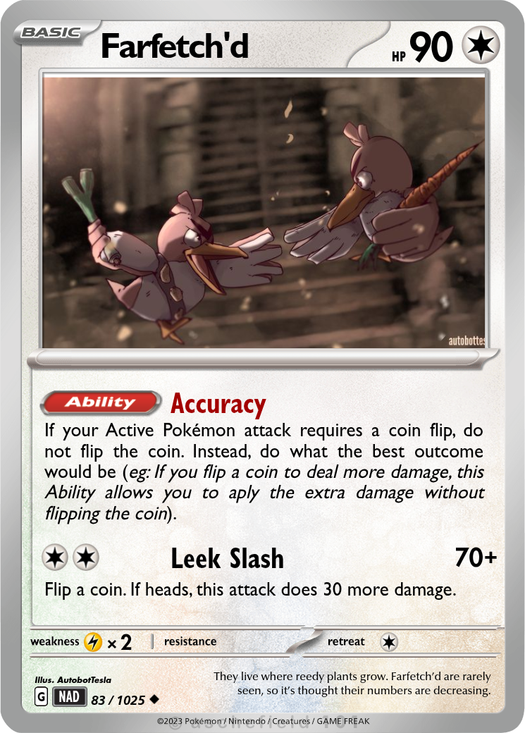 Farfetch'd - PokeNathan | Pokécardmaker.net