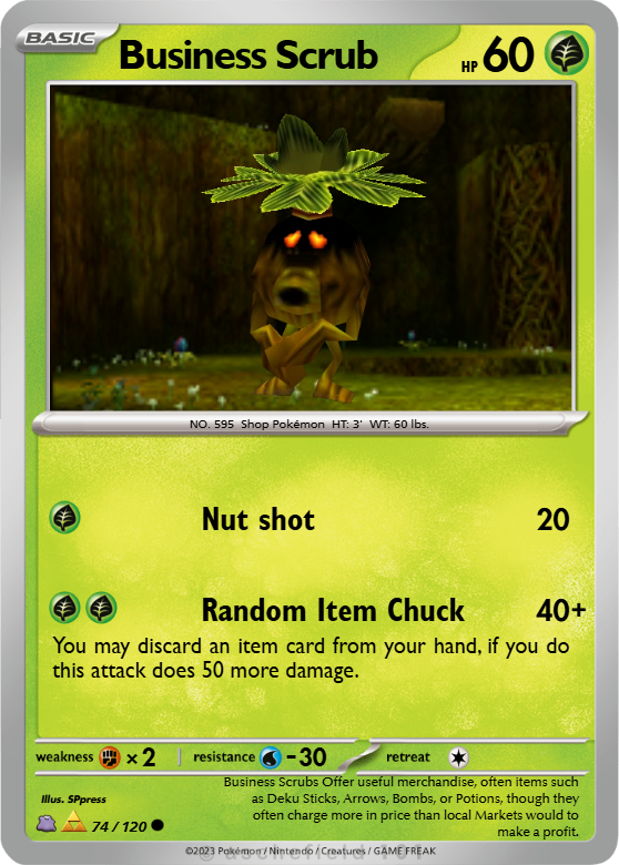 Business Scrub - PokePete3 | Pokécardmaker.net