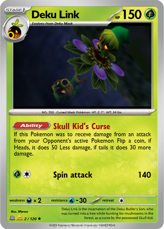 Deku Link - PokePete3 | Pokécardmaker.net