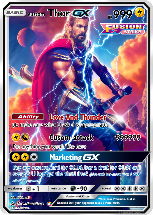 Thor - PokePete3 | Pokécardmaker.net
