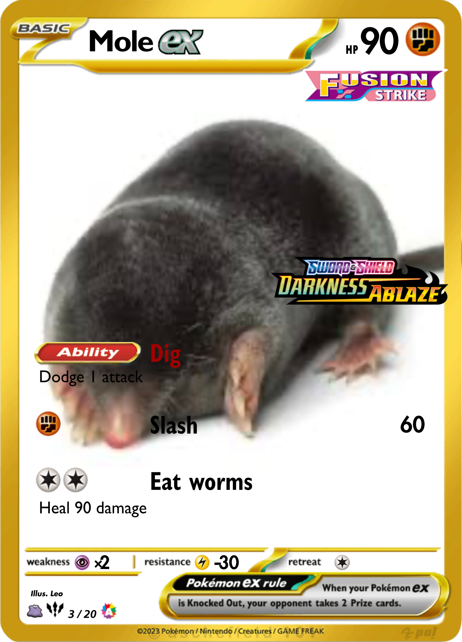 Mole - Pokecard_Demon | Pokécardmaker.net