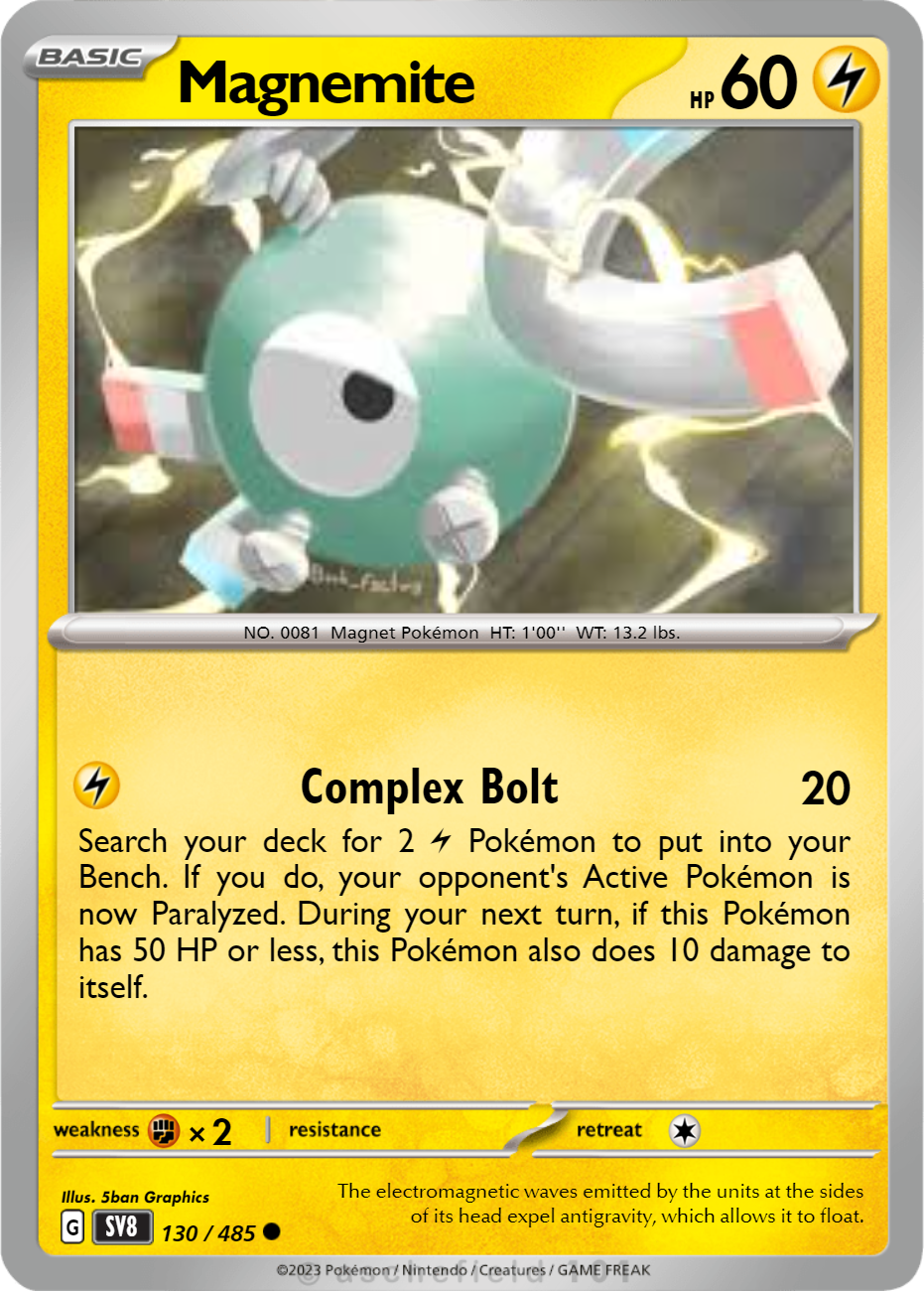 Magnemite - Pokecards | Pokécardmaker.net